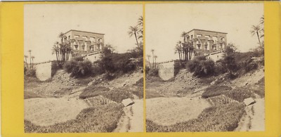 Egypt Temple Philae Photo Frank Mason Good Stereo Vintage Albumin Ca ...