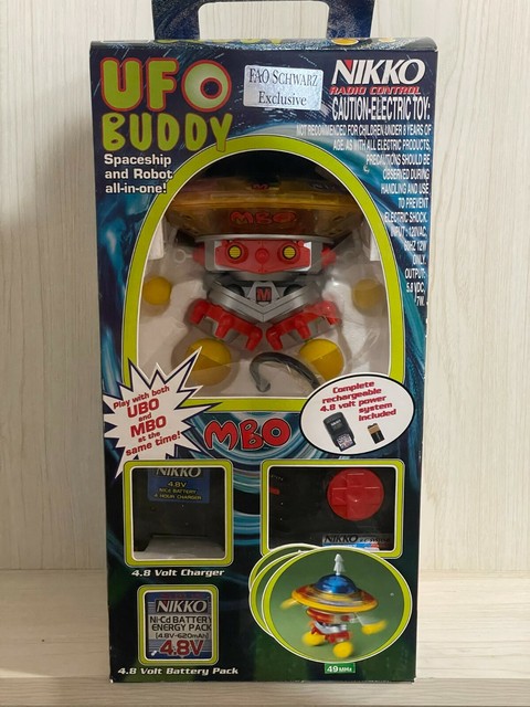 UFO Buddy FAO Schwartz Nikko RC Robot and Spaceship All in One ...