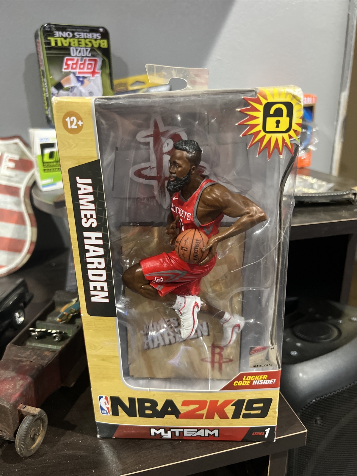 James Harden Houston Rockets NBA 2K19 Action Figure My Team Series 1 ...