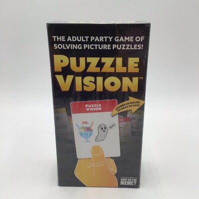 Puzzle Vision - The Adult Party Game by What Do You Meme- New (2-20 ...