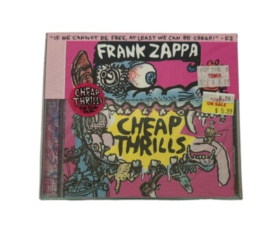 Frank Zappa Cheap Thrills The Real Deal CD New Sealed | eBay