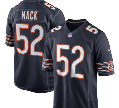 Chicago Bears Nike Khalil Mack #52 Home On-Field Dri-Fit Jersey XL NWT ...