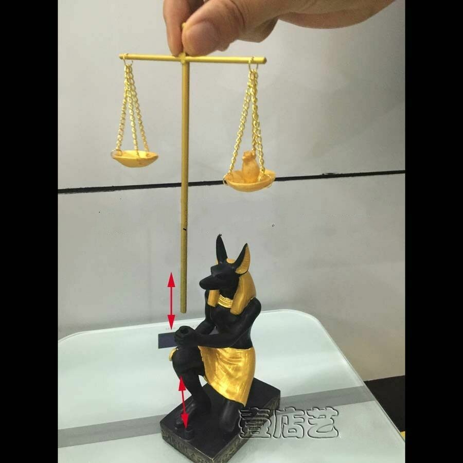 Ancient Egyptian God Mythology Anubis Scales | Grelly UK