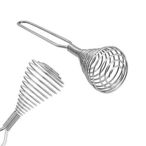 Spring Coil Whisk Wire Whip Cream Egg Beater Gravy Mixer Kitchen ...