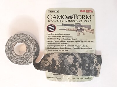 McNett Camo Form Wrap Self Cling Military Tape ACU Army Digital ...