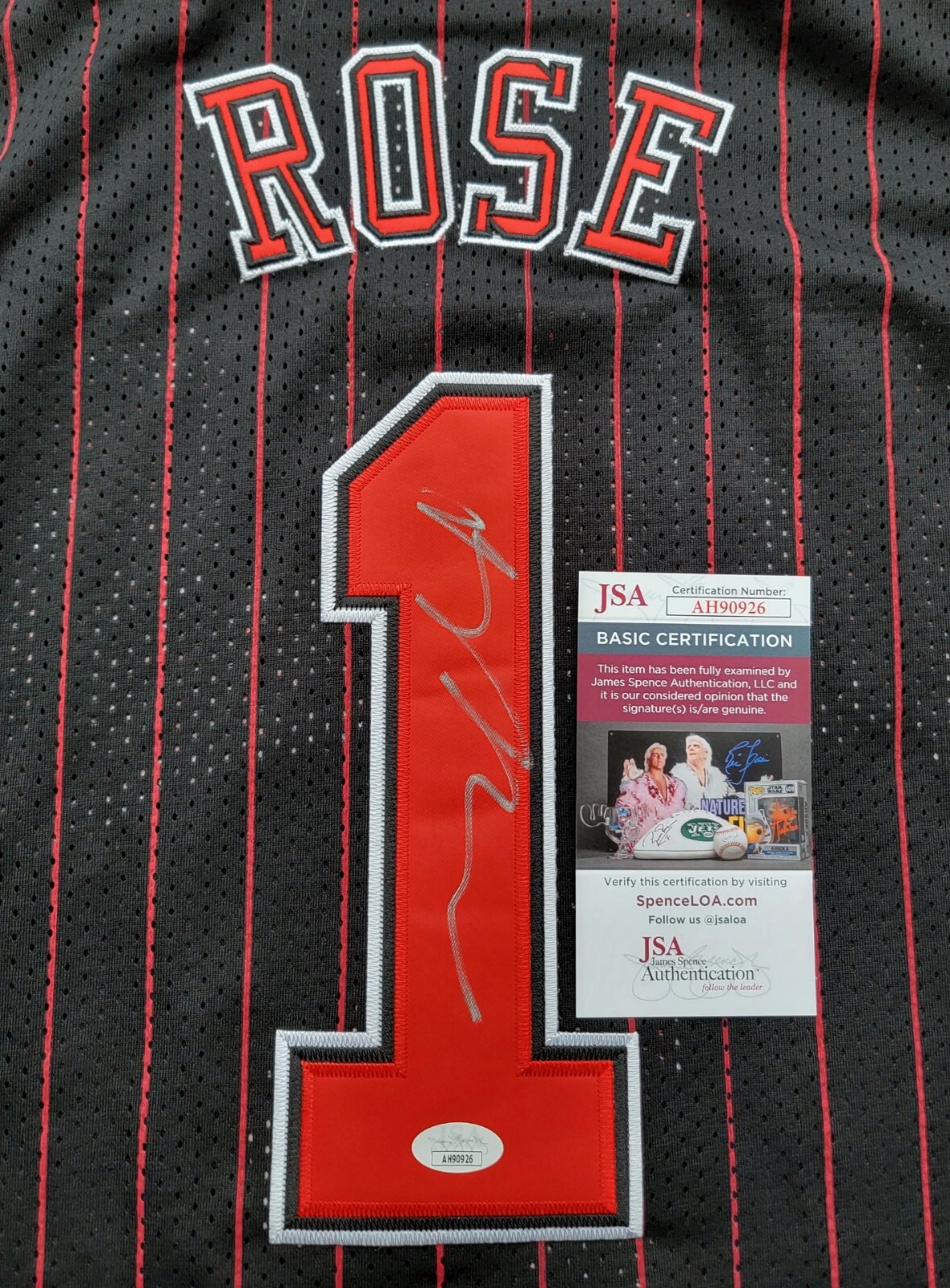 Derrick Rose Autographed Memorabilia | Signed Photo, Jersey ...