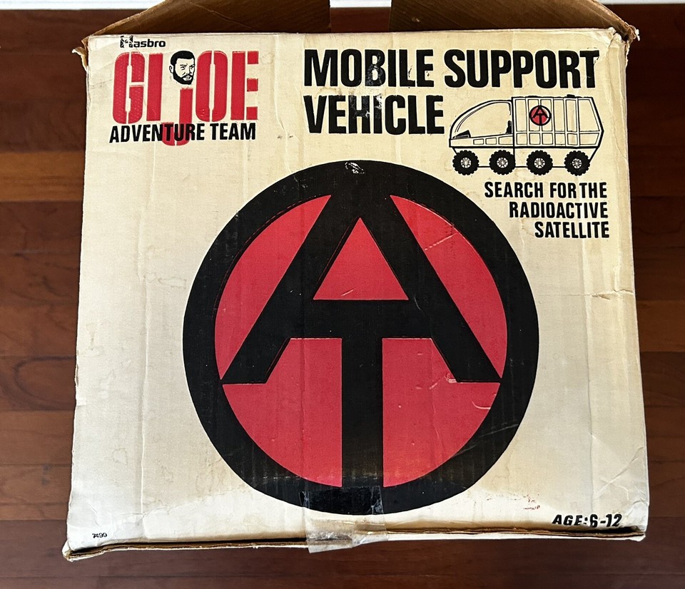 1972 GI Joe Adventure Team MOBILE SUPPORT VEHICLE Appears Complete W ...