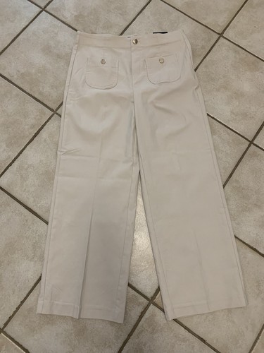 Women’s NWT Jules & Leopold Pull On Wide Leg Ankle Length Pants Size ...