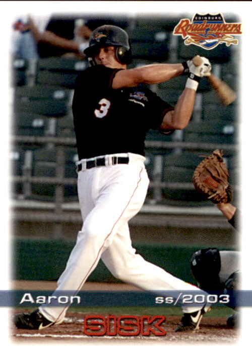 2003 Edinburg Roadrunners Grandstand #24 Aaron Sisk Fort Worth Texas TX ...