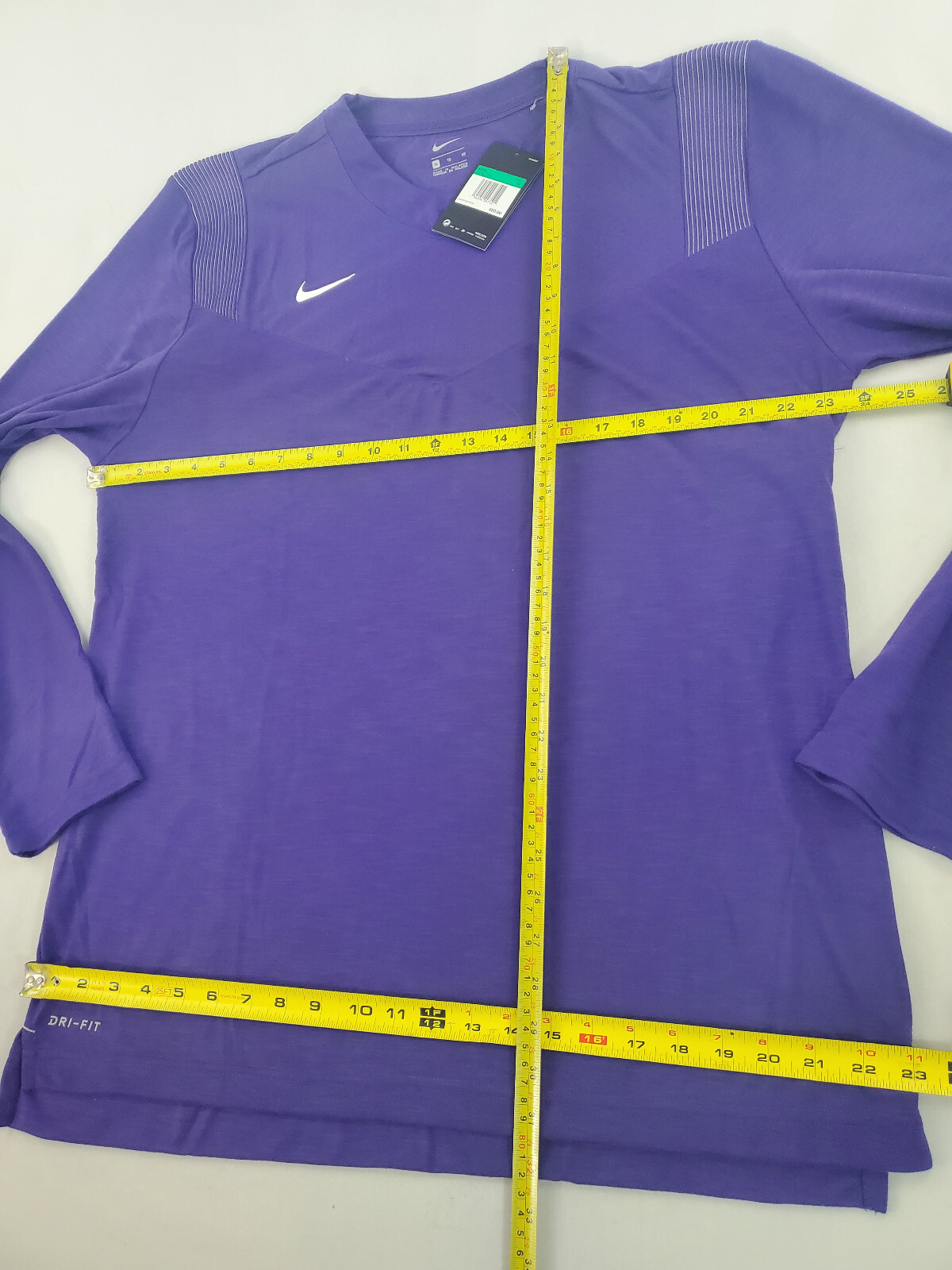 Nike men jersey shirt top CW3539-546 football dri-fit purple XL for ...