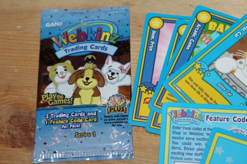 Webkinz Trading Cards 1 Booster und 6 Karten Series 1 | eBay.de