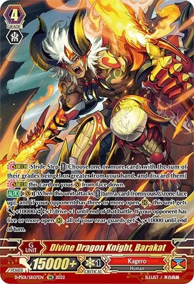 Divine Dragon Knight, Barakat (D-PS01/SR07EN) [P Clan Collection 2022 ...