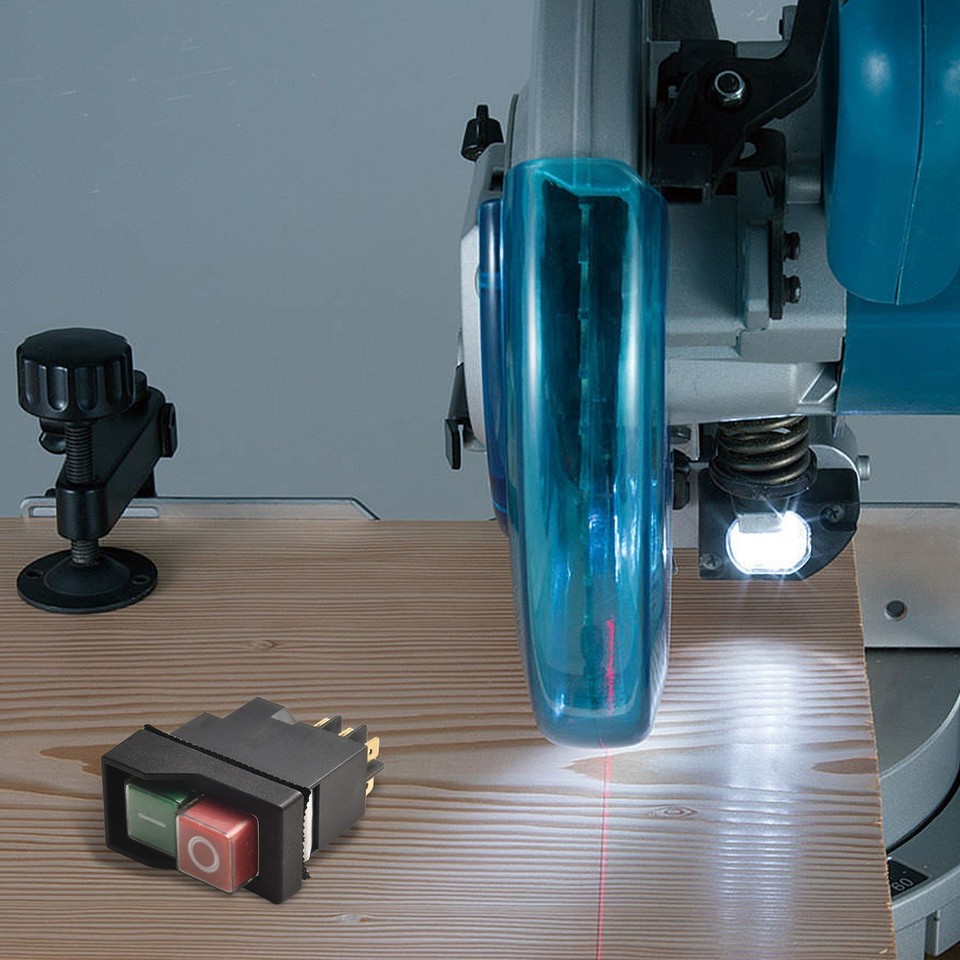 Pushbutton Switch 18A Power Switch Reliable Performance 6 Pins ...