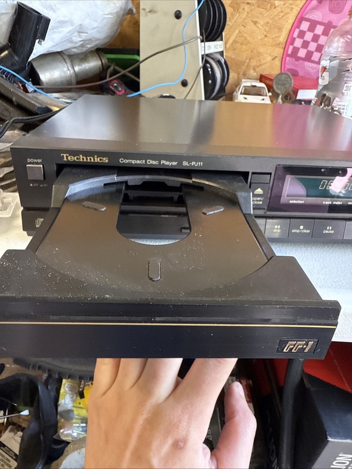 TECHNICS SL-PJ11 CD Compact Disc Player, 1980s Vintage 1985 Model ...