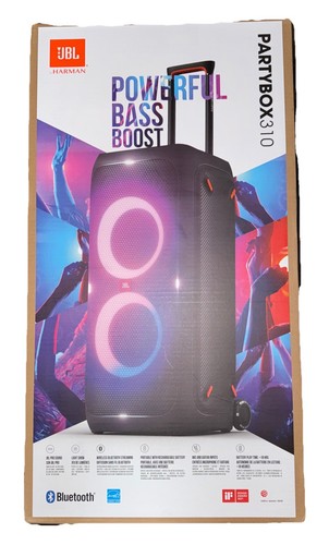JBL Partybox 310 Lautsprecher Bluetooth Box Boombox Mobil Rollbar NEU ...