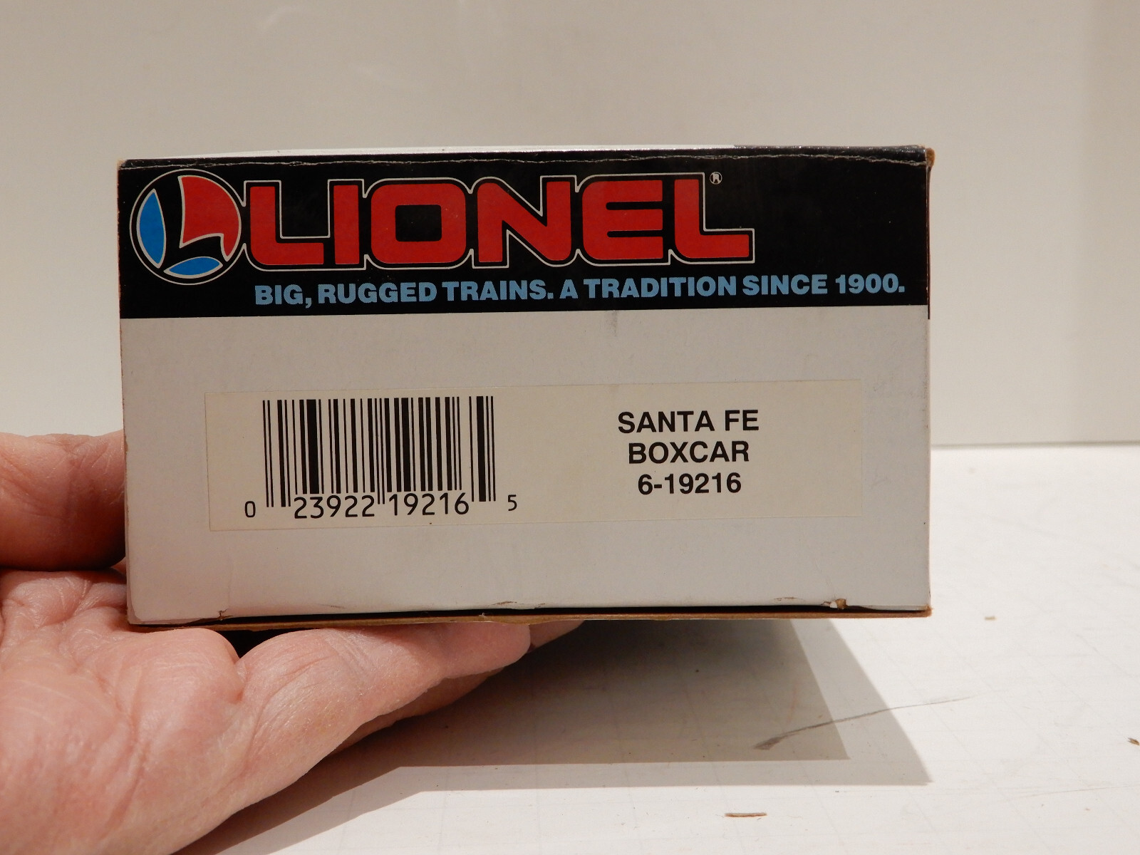 LIONEL 6-19216 ATSF SANTA FE BOXCAR O GAUGE 1990 | eBay