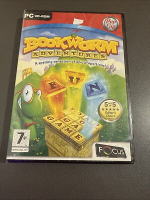 PC CD-ROM -Bookworm Adventures (PC: Windows, 2006) -NEW/SEALED ...