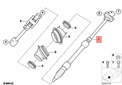 Genuine BMW X5 E53 X5 3.0d 3.0i 4.4i 4.6is 4.8is SAV Steering Shaft ...