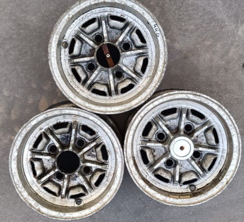 Alloy Wheel MINI MORRIS MAG GT 10"x 6" 4x101,4 vintage | eBay