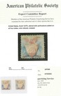 (24152) US stamp scott#121p3 MNG 30ct Pictorial (proof perforated) x 2 ...
