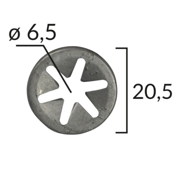 5x Fits ROMIX ROM C60761 Upholstery pin ROM C60761 Fitting plate (a ⭐UK ...