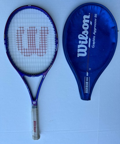 Wilson Graphite Aggressor, 95 Sq In High Beam Series, 4 1/2 L4 Tennis ...
