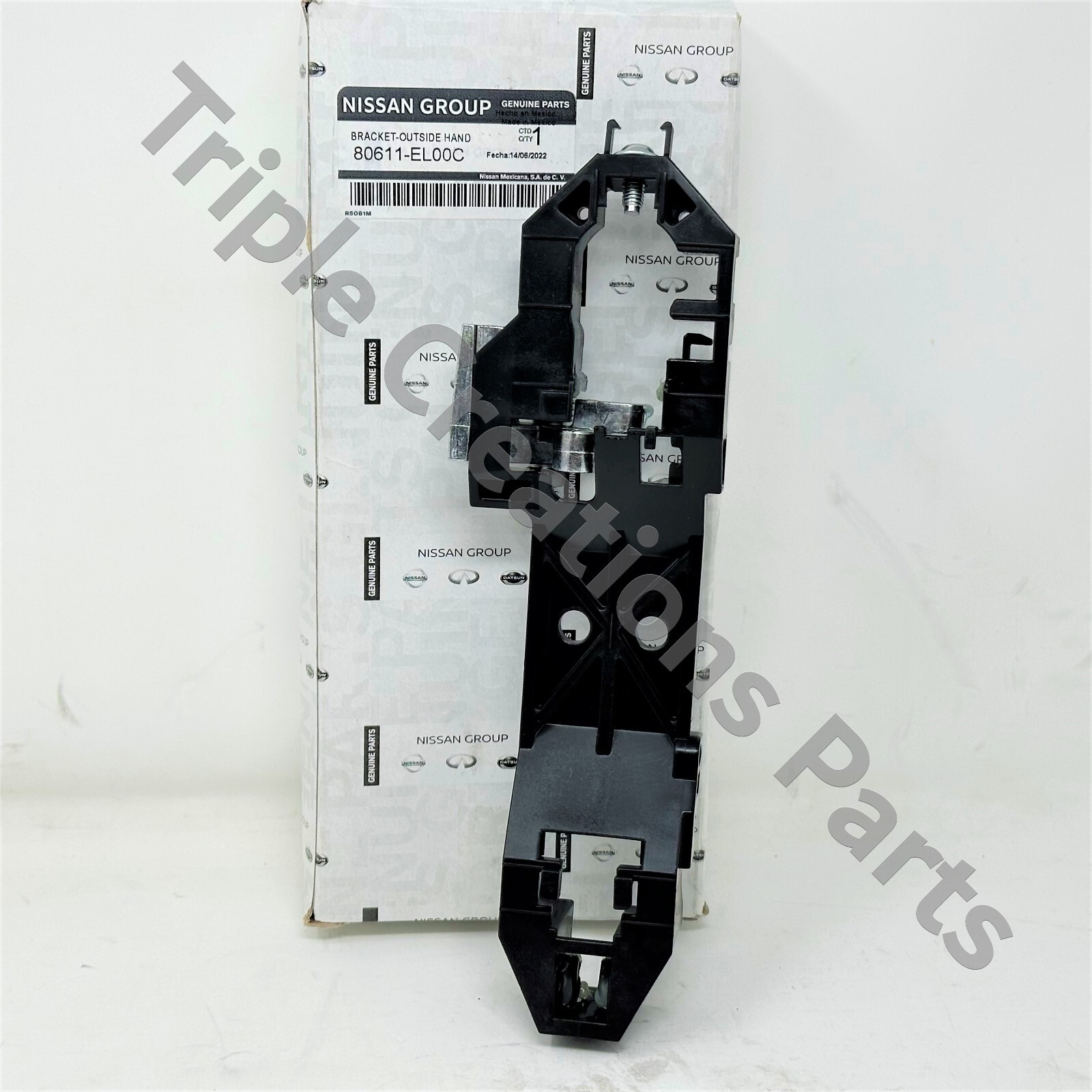 80611-EL00C Genuine Nissan Bracket Outside Handle LH 80611EL00C OEM | eBay