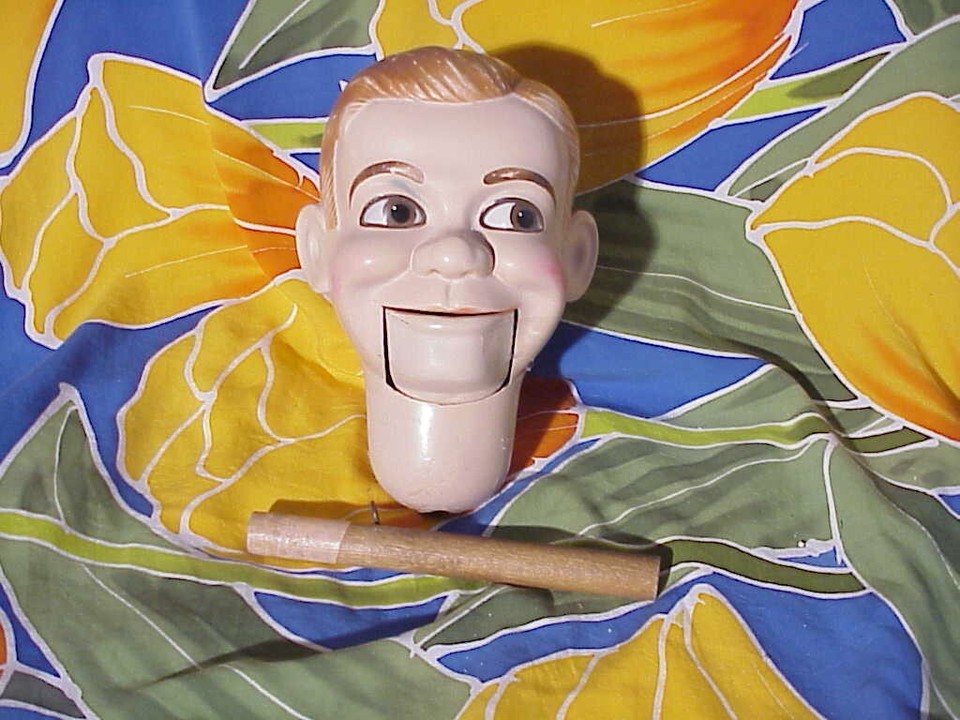Paul Winchell JERRY MAHONEY 32" Ventriloquist Dummy Headstick - FOR ...