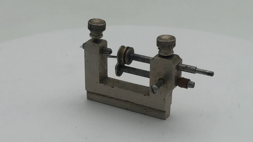 Trunnion Machine Watchmaker's Tool Vintage Axle Drilling Lathe Zapfen ...