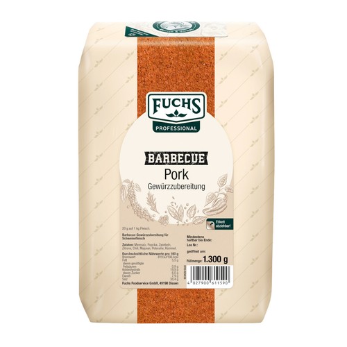 Fuchs BBQ Pork Spices Prepared for Pork Pack 1300g | eBay
