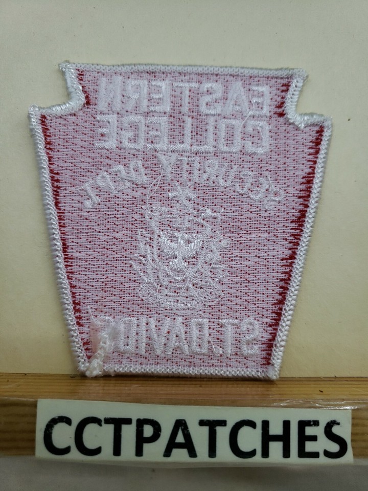 EASTERN COLLEGE ST DAVIDS, PENNSYLVANIA SECURITY (POLICE) SHOULDER ...