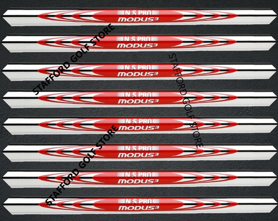 New Nippon N.S. Pro Modus 3 Tour 120 .370 Tip Iron Shafts Set - R/S/X ...