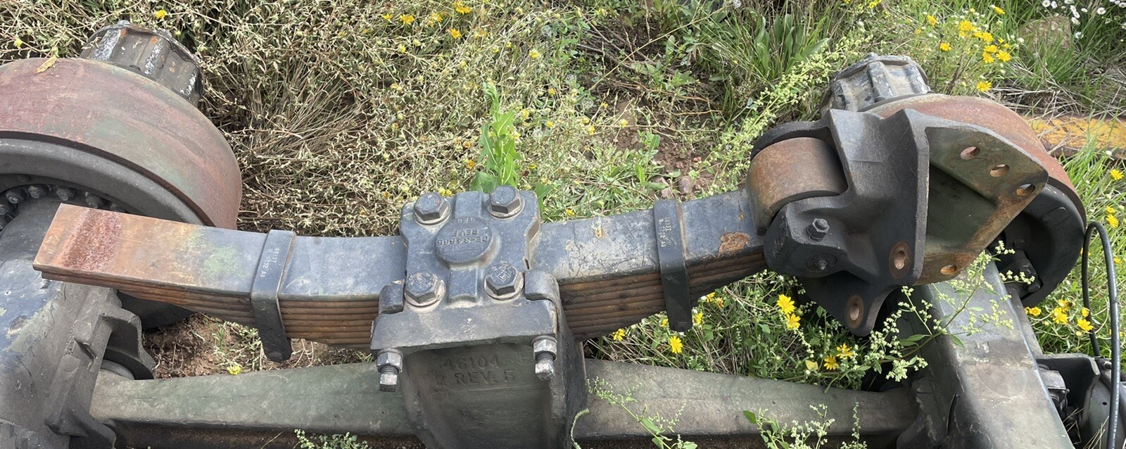 Hendrickson 58K RT460 RT480 RT520 Walking Beam Spring Suspension ...