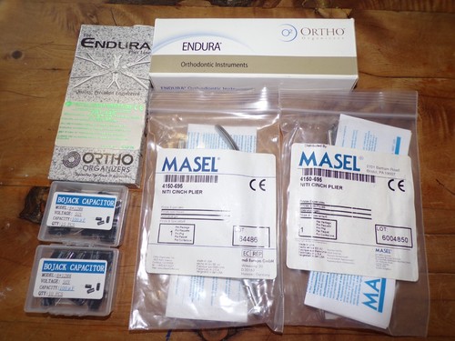 Orthodontic: 2 Endura Plier Sets ~ 2 Masel Plier Sets ~ Bojack Capacitor * NEW * | eBay