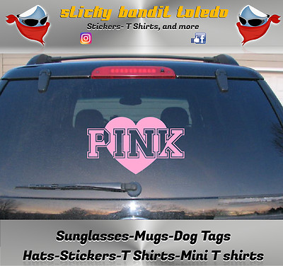 Victoria's Secret Pink 7 inch window vinyl decal sticker | eBay