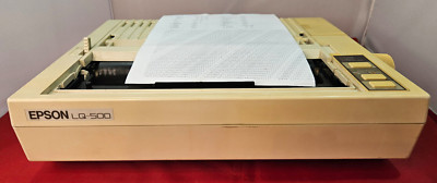 Epson LQ-500 Dot Matrix Printer LQ500 | eBay