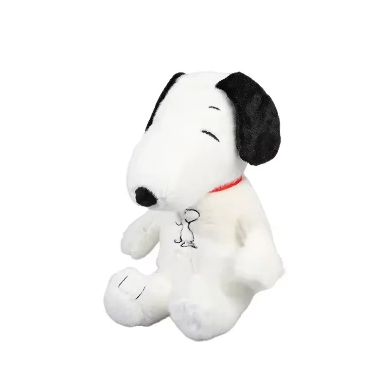 Breathing Glowing Snoopy Plush Toy with Music - Cute Sleep Companion ...