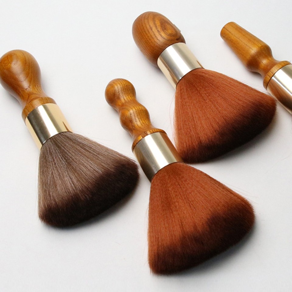 Barber Clean Soft Nylon Hair Brush Hair Cutting Sweep Hair Duster Brush ...