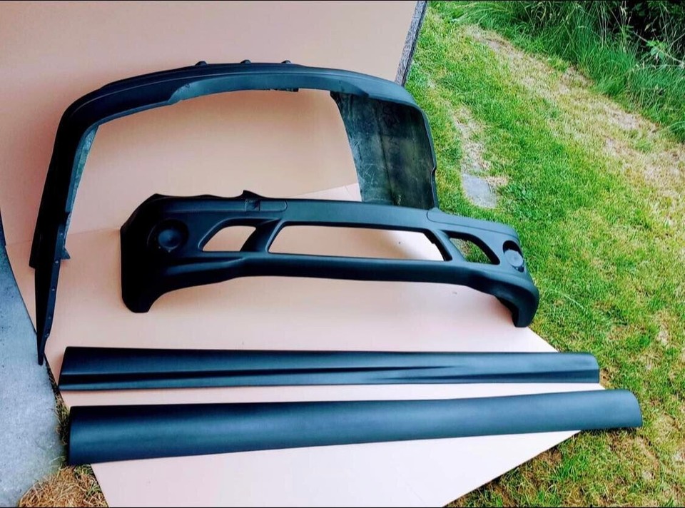 Mercedes-Benz CLK W208 GFK FULL BODY KIT mit TÜV-Papiere AMG LOOK | eBay