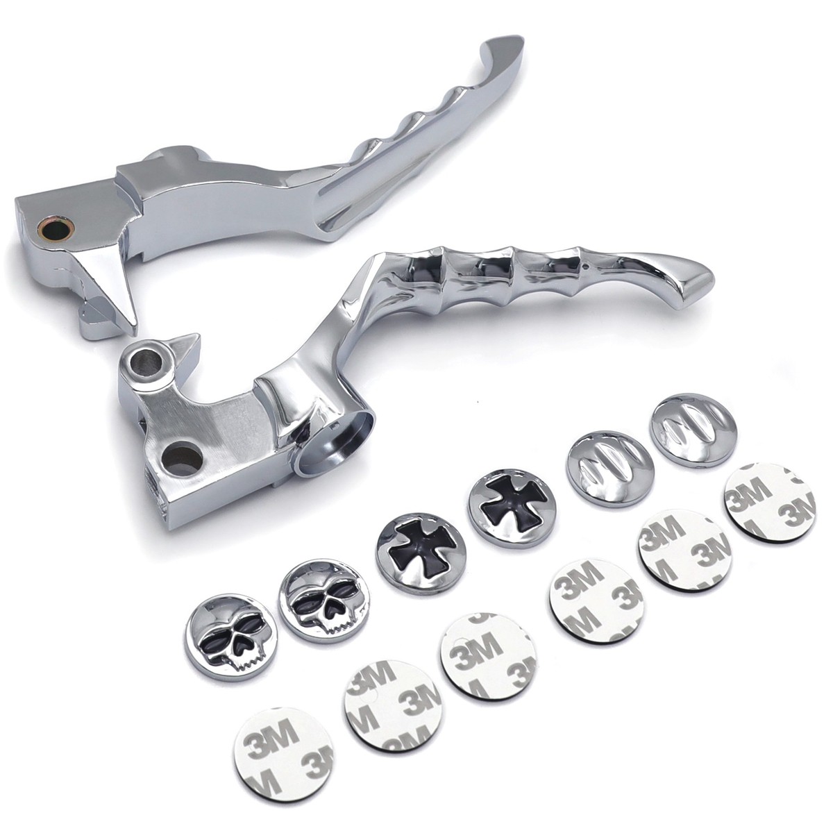 Steel Skull Zombie Brake clutch Lever For HARLEY XR XL 883 Steel Skull Zombie Brake clutch Lever For HARLEY XR XL 883