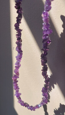 Amethyst stone Necklace From Winterthur Museum | eBay
