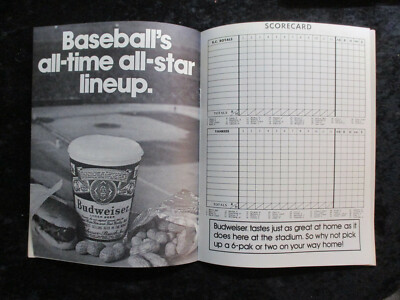 Vintage 1977 ALCS New York Yankees vs Kansas City Royals Program ...