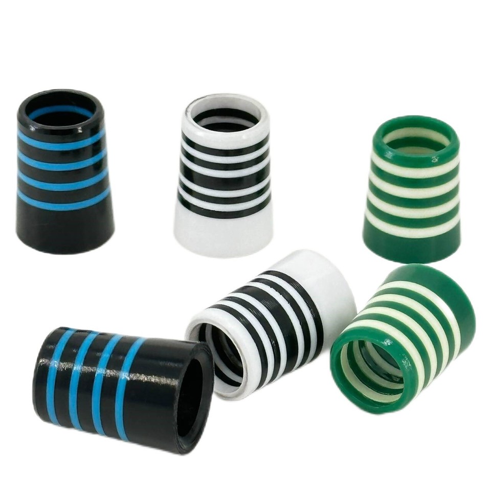 10pcs Tip .370 Colorful Stripes Golf Wedge Iron Ferrules For Titleist ...