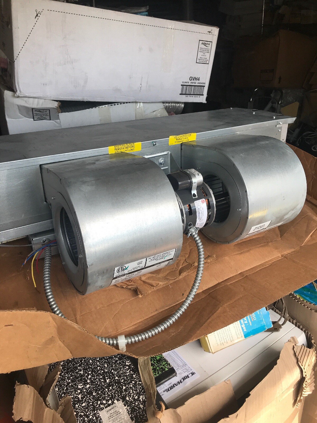 First Co 24CDX-HW 2 Ton Fan Coil Unit See Details | eBay