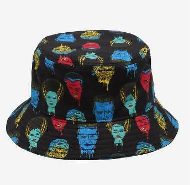 Universal Monsters Dark Neon Heads Bucket Hat | eBay