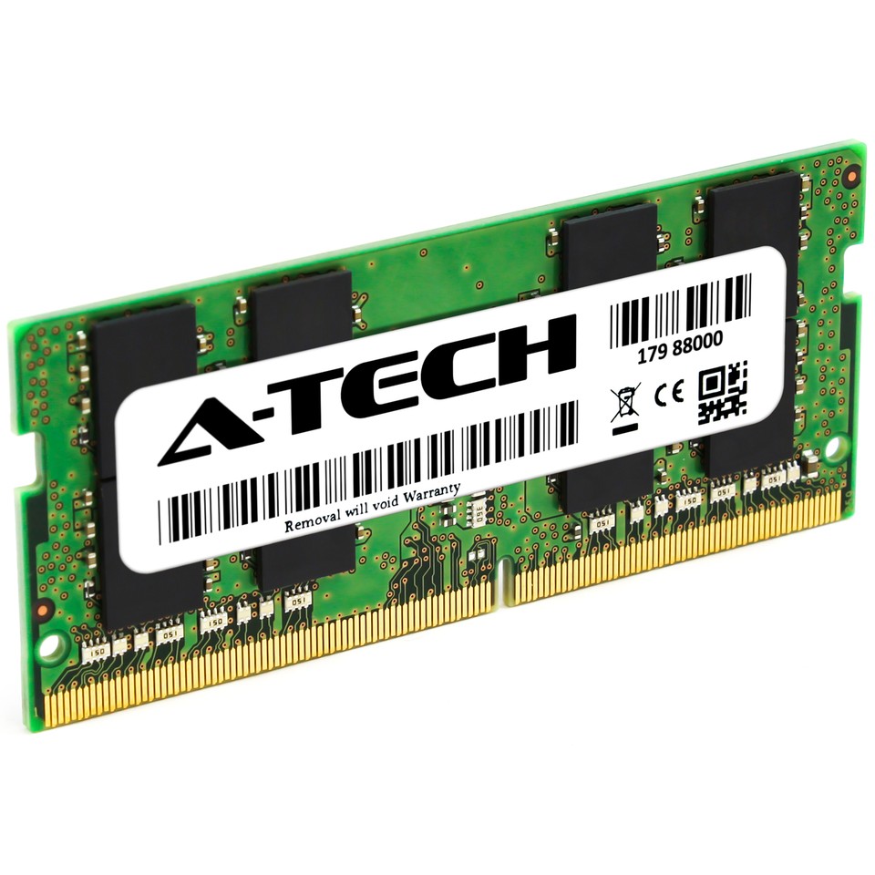 A-Tech 32GB 2x 16GB PC4-17000 Laptop SODIMM DDR4 2133MHz 2Rx8 Memory ...