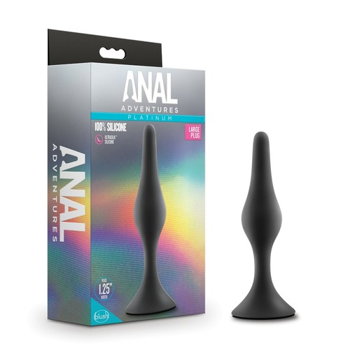 Blush Anal Adventures Platinum Silicone Beginner Plug Large Anal Butt Sex Toy 819835027812| eBay