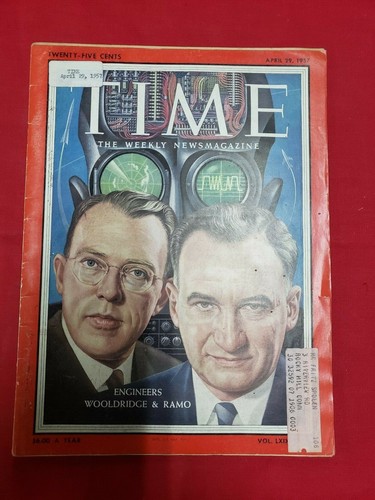 "VINTAGE" TIME MAGAZINE APRIL 29 ,1957 (FC40-4) | eBay