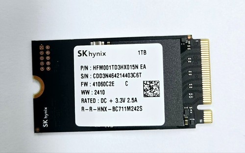 SK hynix BC711 1TB NVMe PCIe3.0x4 M.2 2242 SSD | eBay