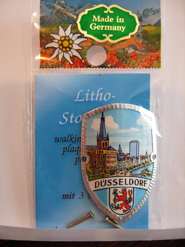 Dusseldorf Germany Düsseldorf New Badge Mount Stocknagel Hiking ...